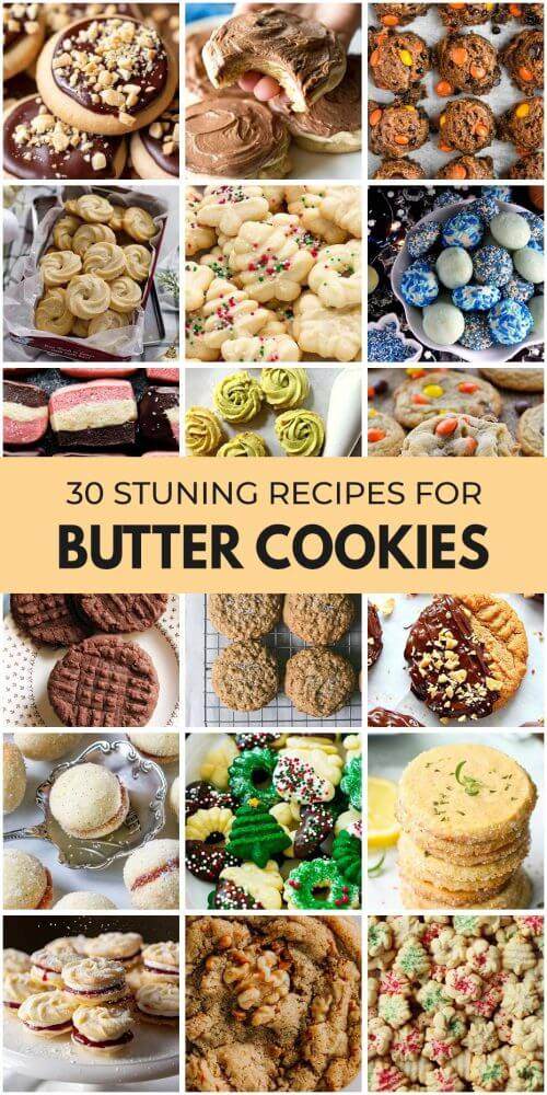 30 Crazy Good Types Of Butter Cookies