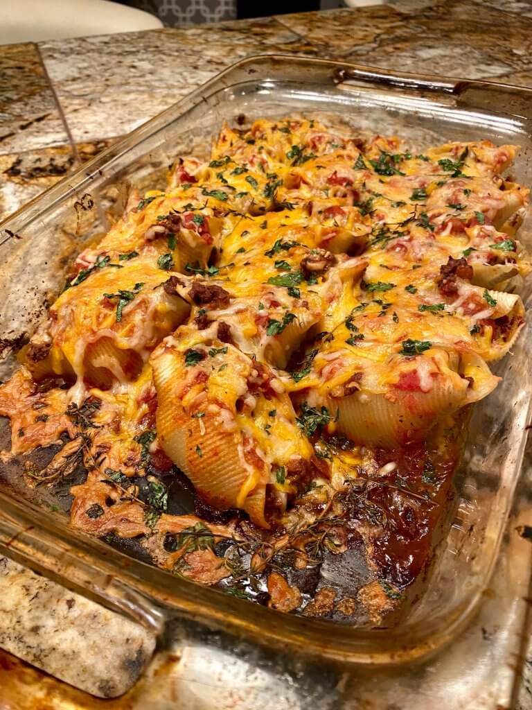 The Cheesiest Taco Stuffed Shells That You Will Ever Tried! - Easy and ...