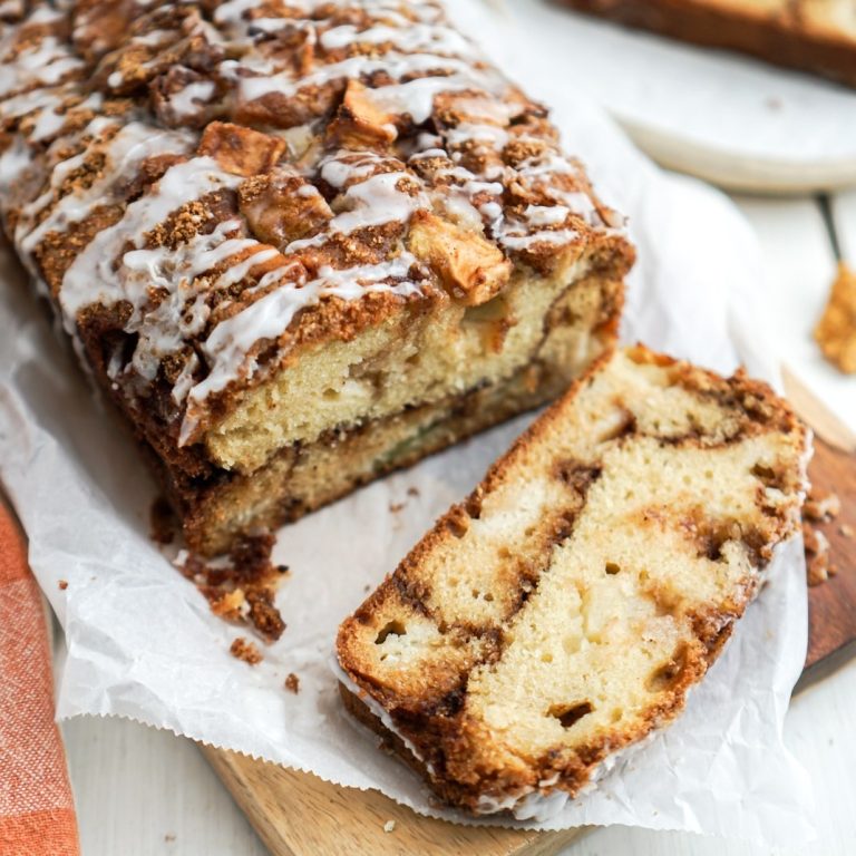 Homemade Apple Cinnamon Swirl Loaf - Easy and Healthy Recipes