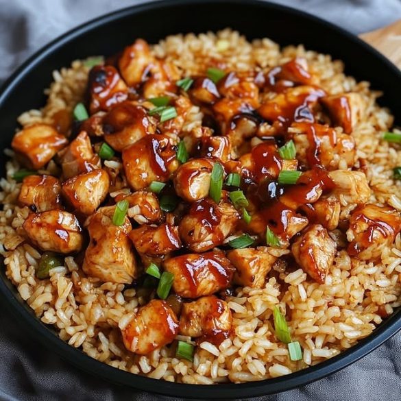 Honey BBQ Chicken And Rice - Easy and Healthy Recipes