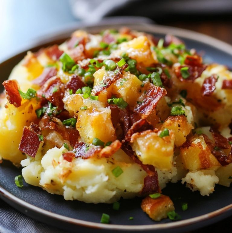Loaded Smashed Potatoes - Easy and Healthy Recipes