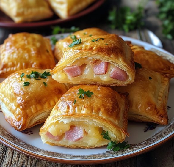 Ham Puffs - Easy and Healthy Recipes