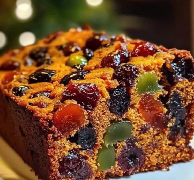 Easy Moist Fruit Cake - Easy and Healthy Recipes