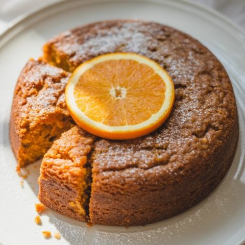 Carrot And Orange Cake Without Flour Or Sugar - Easy and Healthy Recipes