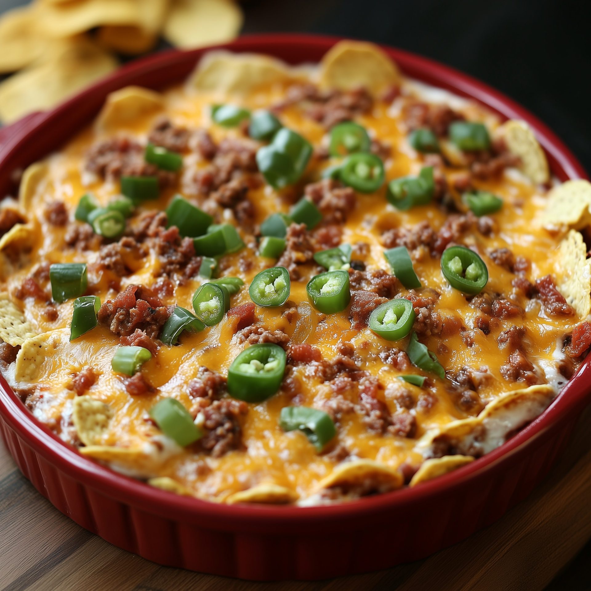 Meaty Texas Trash Dip - Easy and Healthy Recipes