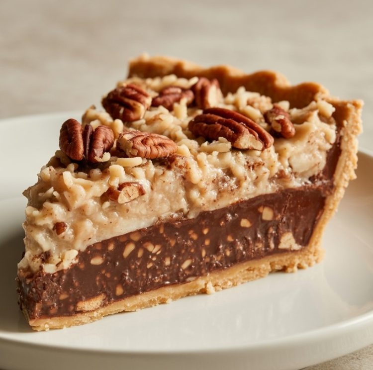 No-Bake German Chocolate Pie - Easy and Healthy Recipes