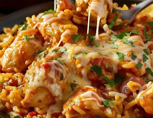 Pollo Loco – Mexican Chicken And Rice With Queso - Easy and Healthy Recipes