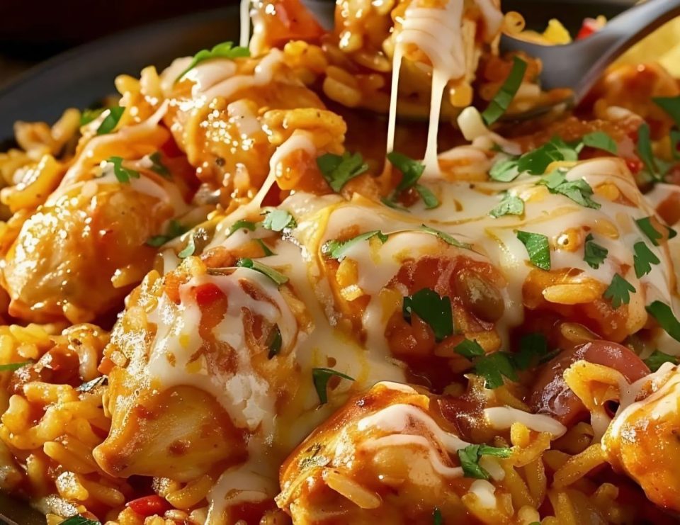 Pollo Loco – Mexican Chicken And Rice With Queso - Easy and Healthy Recipes
