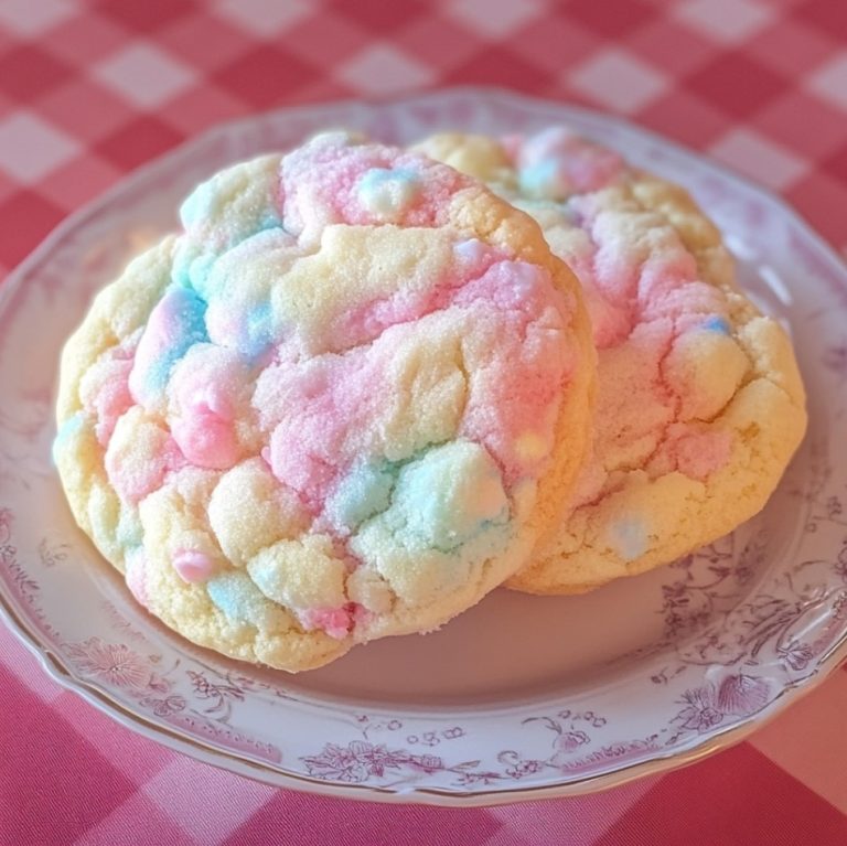 Cotton Candy Cookies - Easy and Healthy Recipes