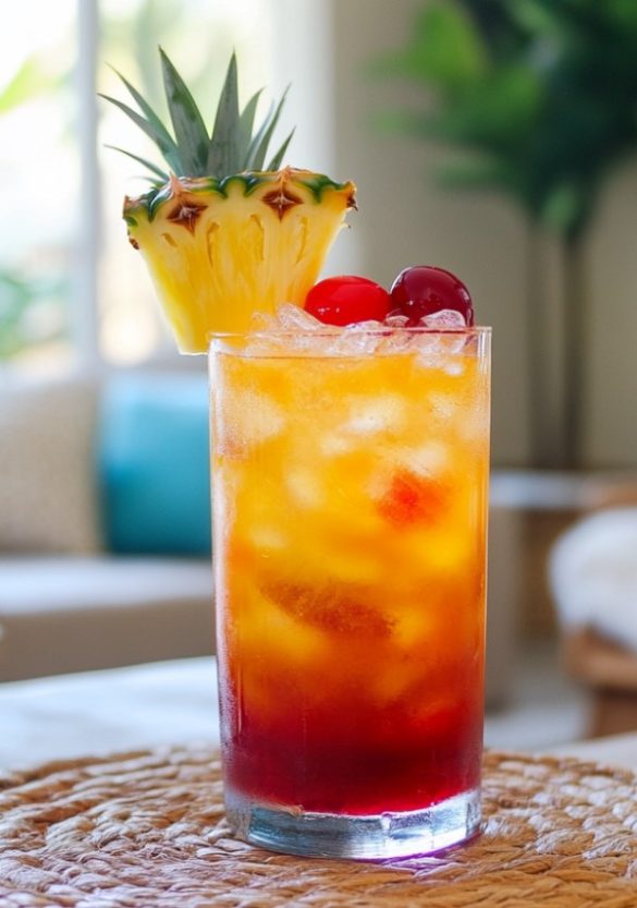 Tropical Galaxy Mocktail - Easy and Healthy Recipes