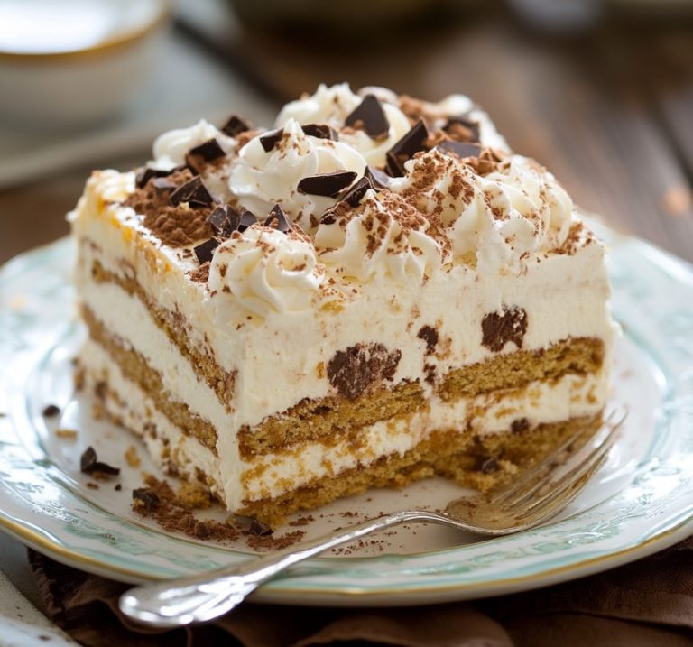 Marie Biscuit Choc-Chip Icebox Cake - Easy and Healthy Recipes