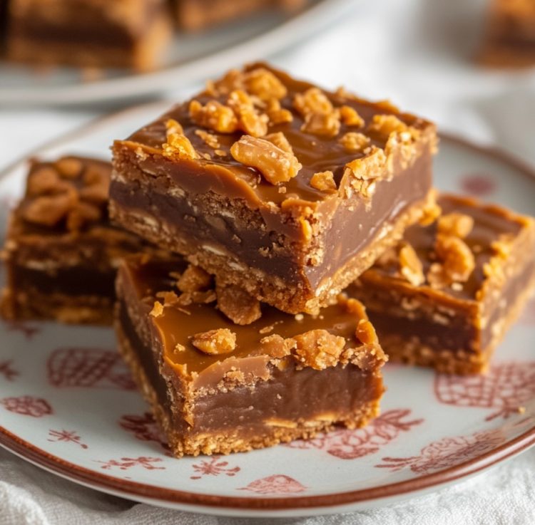 Butterfinger Caramel Crunch Bars - Easy and Healthy Recipes