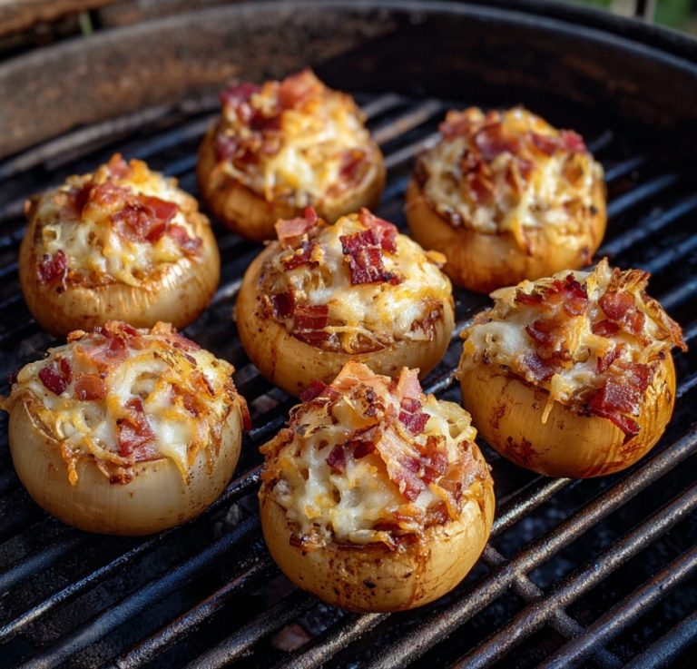 Bacon Cheddar Onion Bombs - Easy and Healthy Recipes