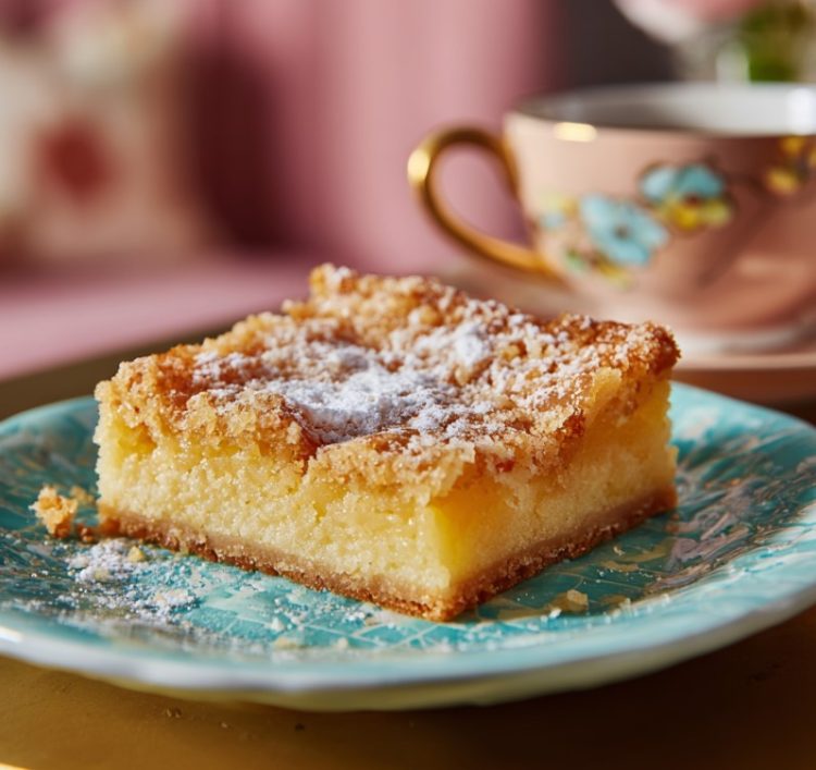 Gooey Butter Cake Bars - Easy and Healthy Recipes