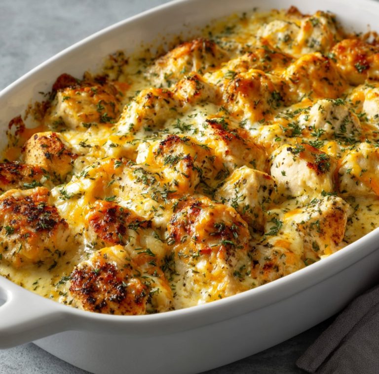Cheesy Ranch Chicken Bake - Easy and Healthy Recipes