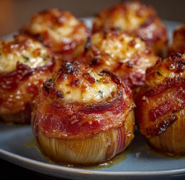 Bacon Cheddar Onion Bombs Recipe - Easy and Healthy Recipes