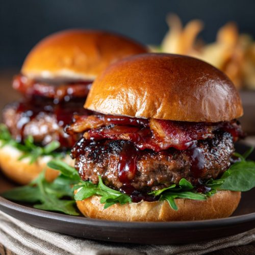 Juicy Elk And Hickory Bacon Burgers - Easy and Healthy Recipes