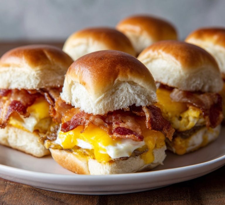 Breakfast Sliders Bacon Sausage - Easy and Healthy Recipes