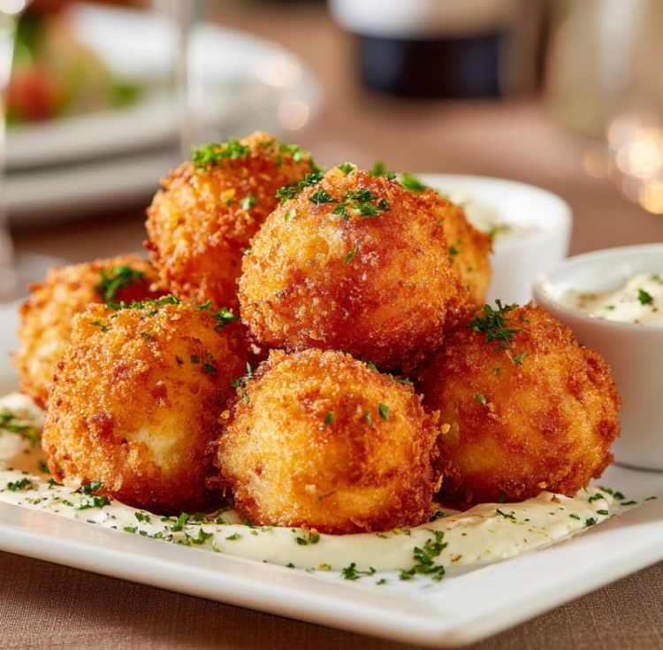 3-Ingredient Fried Cheese Balls - Easy and Healthy Recipes