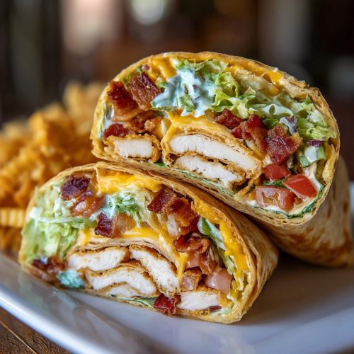 Turkey Ranch Club Wrap - Easy and Healthy Recipes