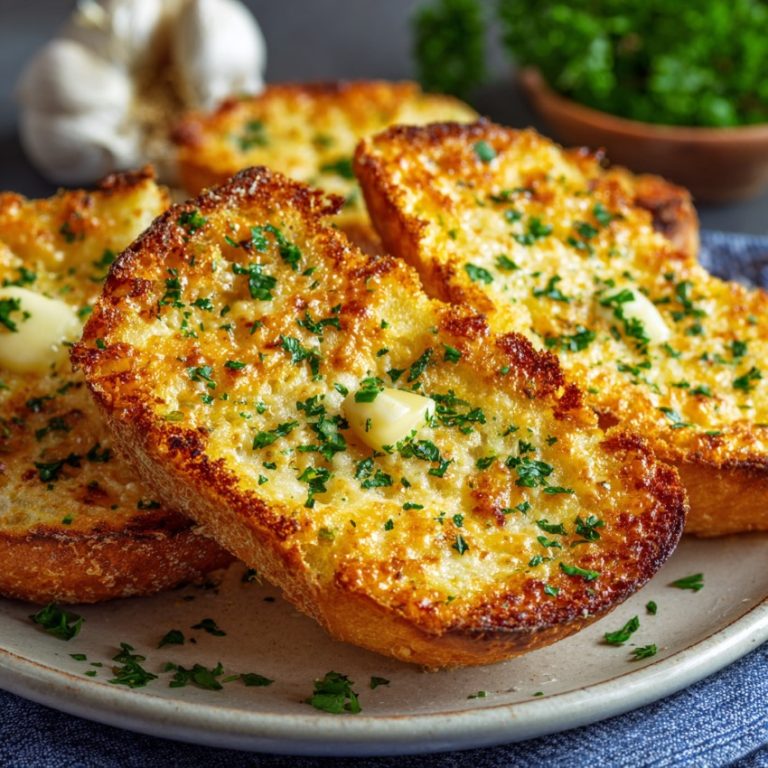 Easy Cheesy Garlic Bread Recipe - Easy and Healthy Recipes