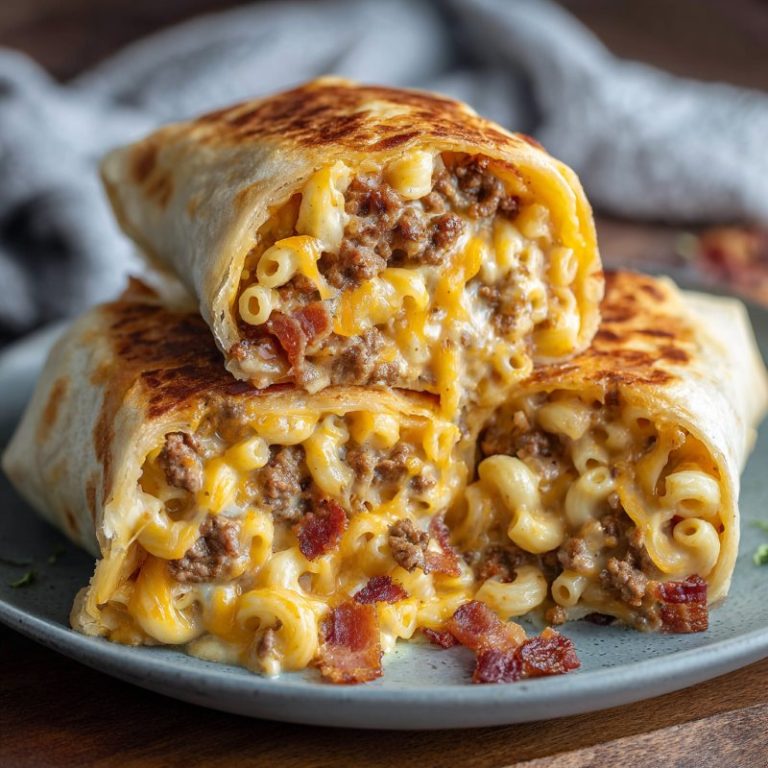 Mac Cheese Bacon Burger Rolls - Easy and Healthy Recipes