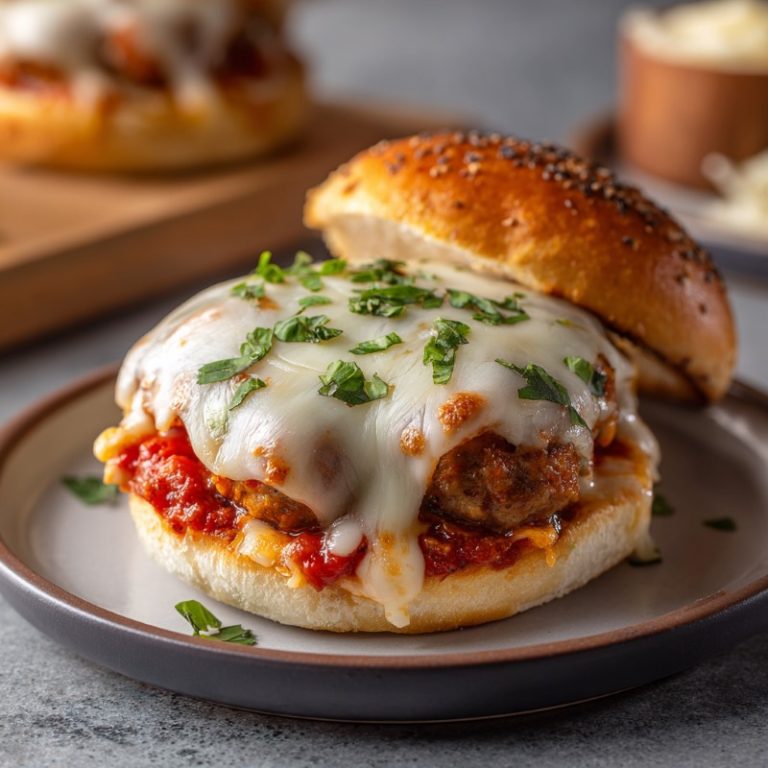 Cheesy Italian Pizza Burgers - Easy and Healthy Recipes