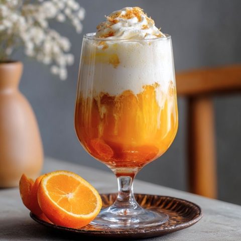 Boozy Orange Creamsicle Float - Easy and Healthy Recipes