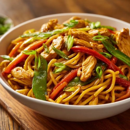 Homemade Chicken Lo Mein - Easy and Healthy Recipes