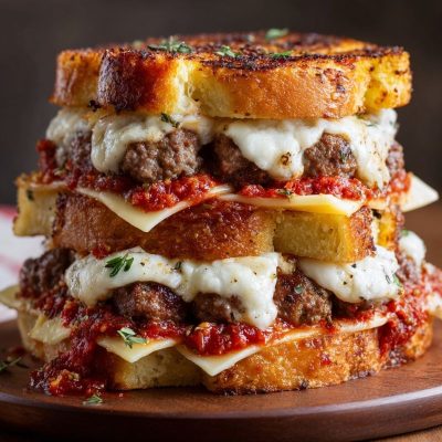 Lasagna Burger Stack Recipe - Easy and Healthy Recipes