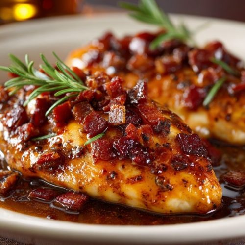 Irresistible Honey Bacon Glazed Chicken - Easy and Healthy Recipes