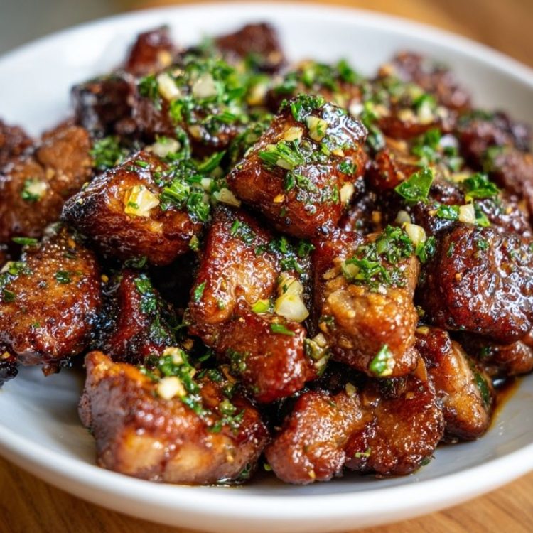 Garlic Pork Bites - Easy and Healthy Recipes