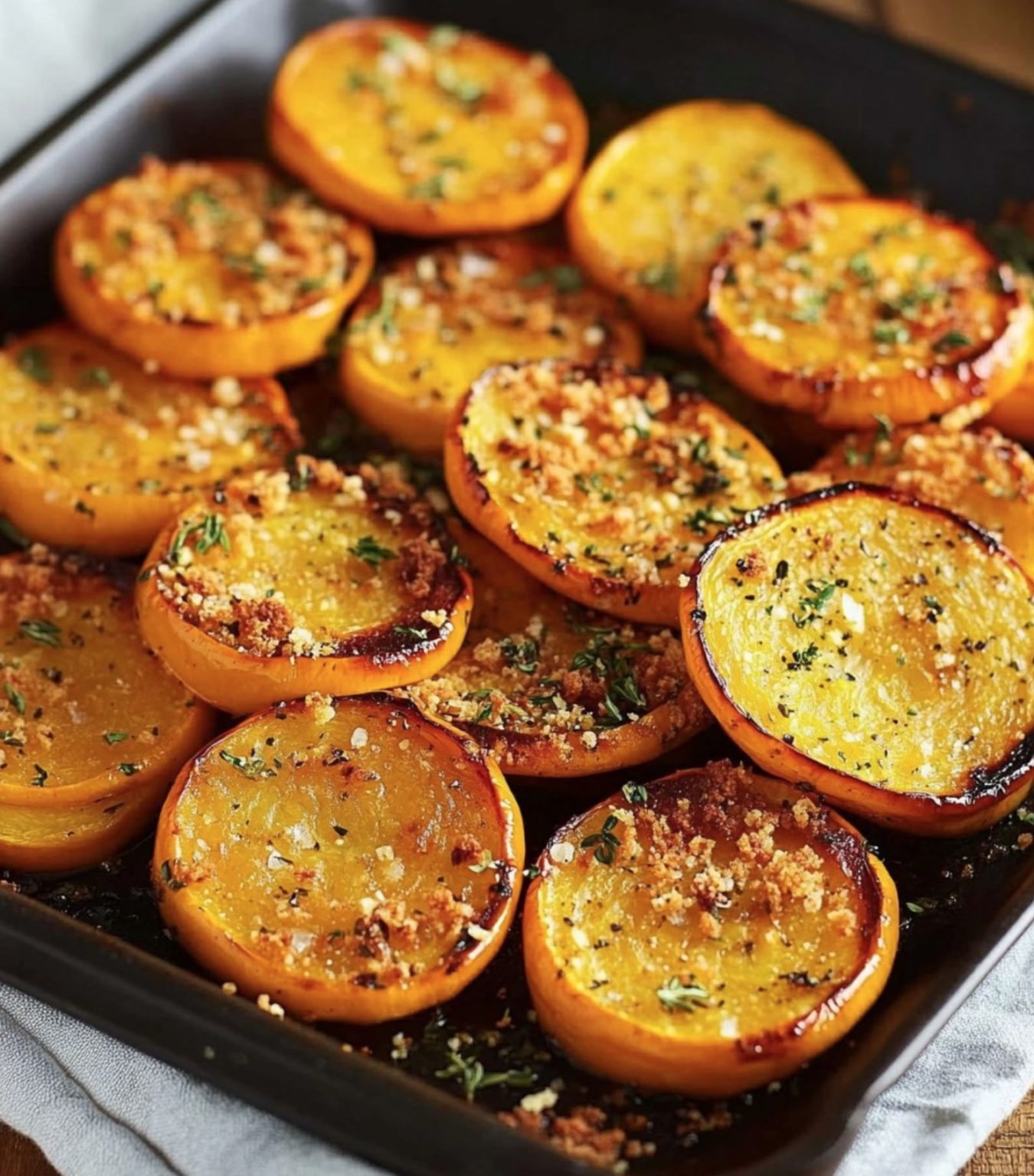 Golden Crispy Parmesan Roasted Squash - Easy and Healthy Recipes