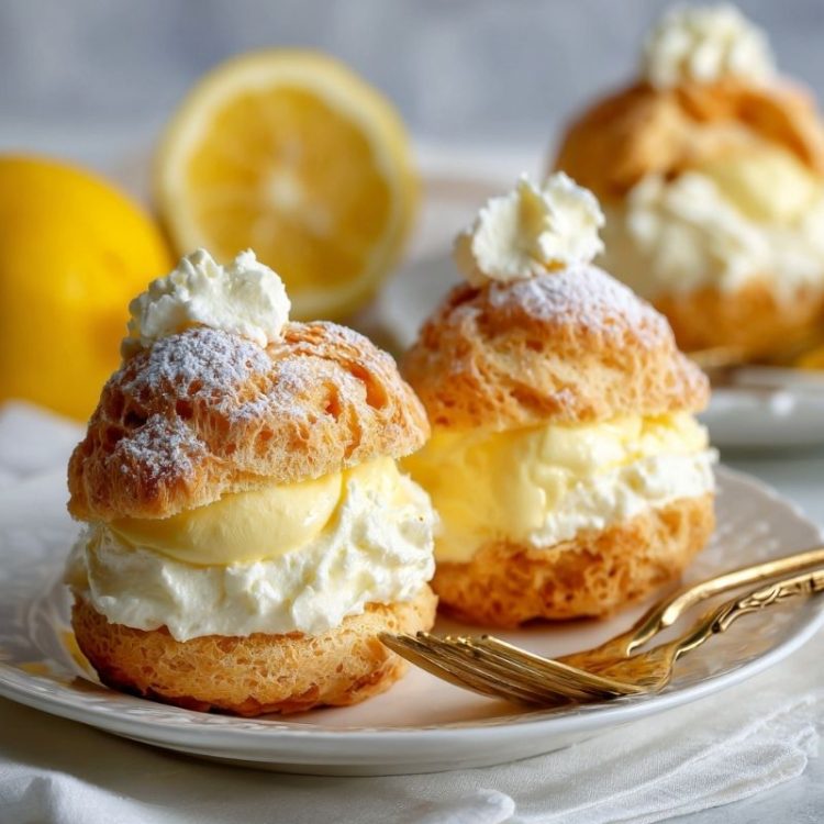 Luscious Lemon Cream Puffs - Easy and Healthy Recipes