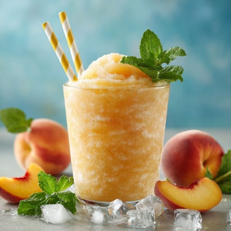 Refreshing Peach Slurpees - Easy and Healthy Recipes