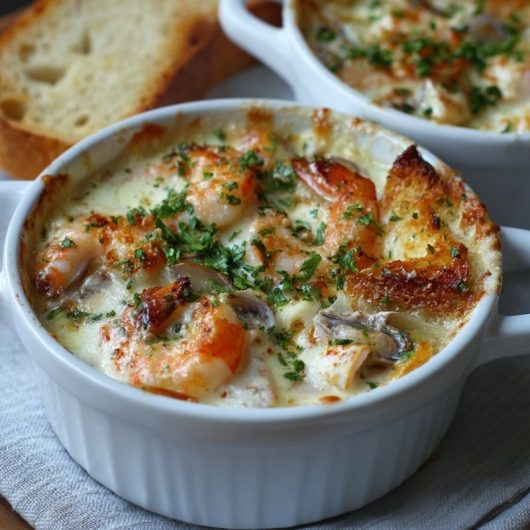 Herbed Seafood Cassolette - Easy and Healthy Recipes