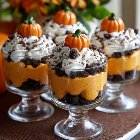 Pumpkin Patch Dirt Cups - Easy and Healthy Recipes