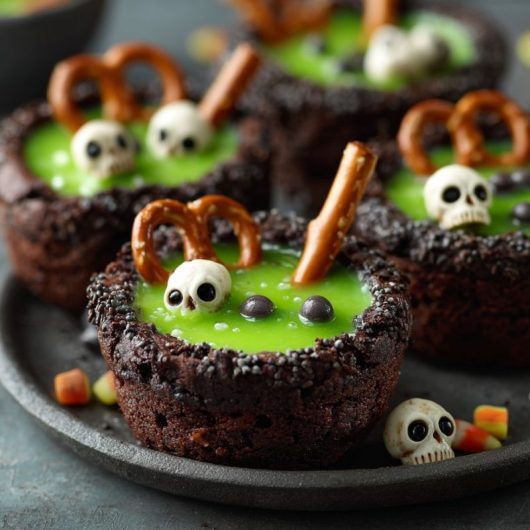 Magical Cauldron Cookie Cups - Easy and Healthy Recipes