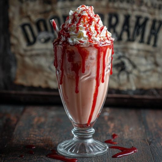 Frightful Zombie Brain Banana Rum Milkshake - Easy and Healthy Recipes