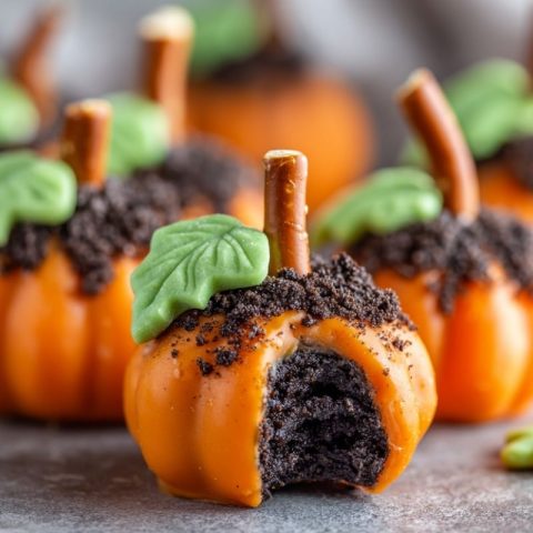 Festive Pumpkin Oreo Balls - Easy and Healthy Recipes