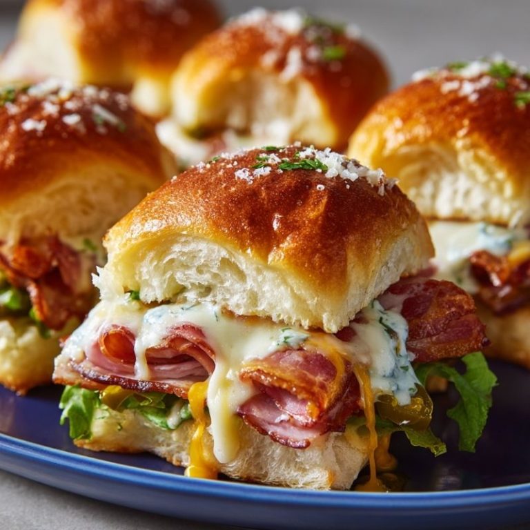 Cheesy Hot Roll Sandwiches - Easy and Healthy Recipes