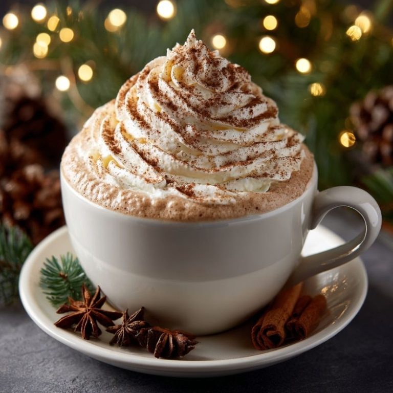 Creamy Christmas Chai Latte - Easy and Healthy Recipes