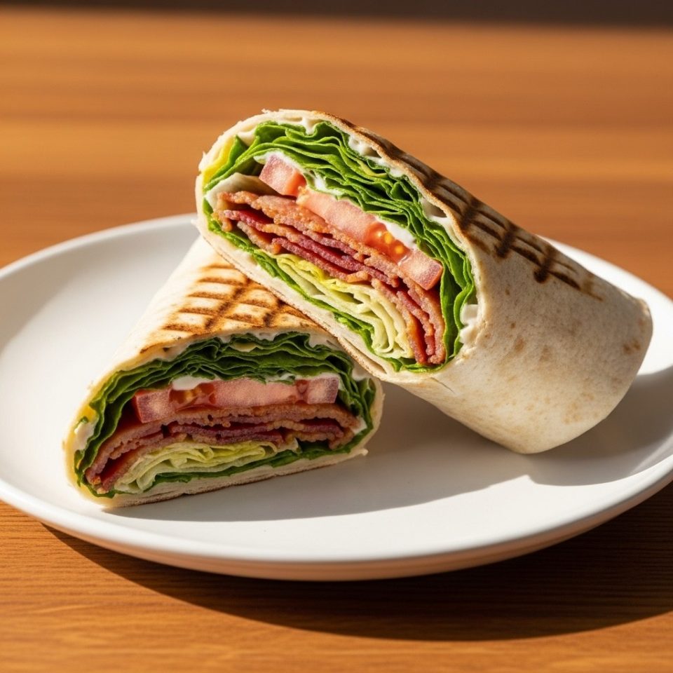 Gourmet BLT Wraps With Secret Sauce - Easy and Healthy Recipes
