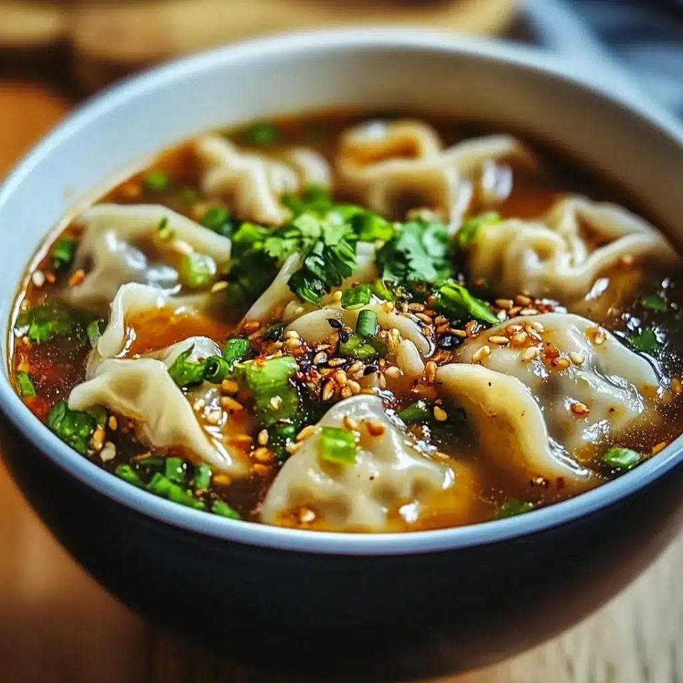 Comforting Potsticker Soup - Easy and Healthy Recipes