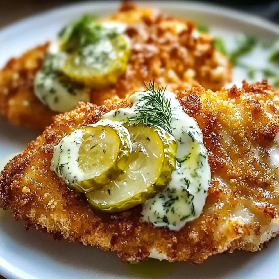 Dill Pickle Parmesan Chicken - Easy and Healthy Recipes