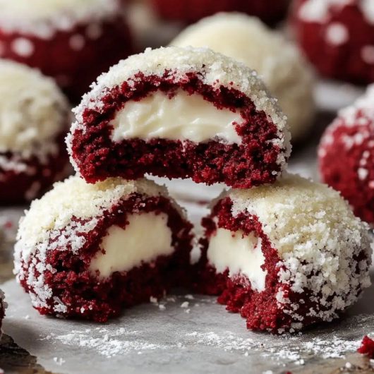Festive Red Velvet Snowballs - Easy and Healthy Recipes