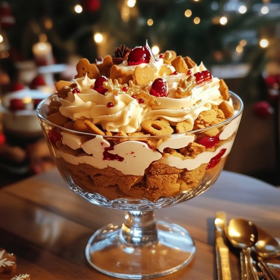 Irresistible Gingerbread Trifle - Easy and Healthy Recipes