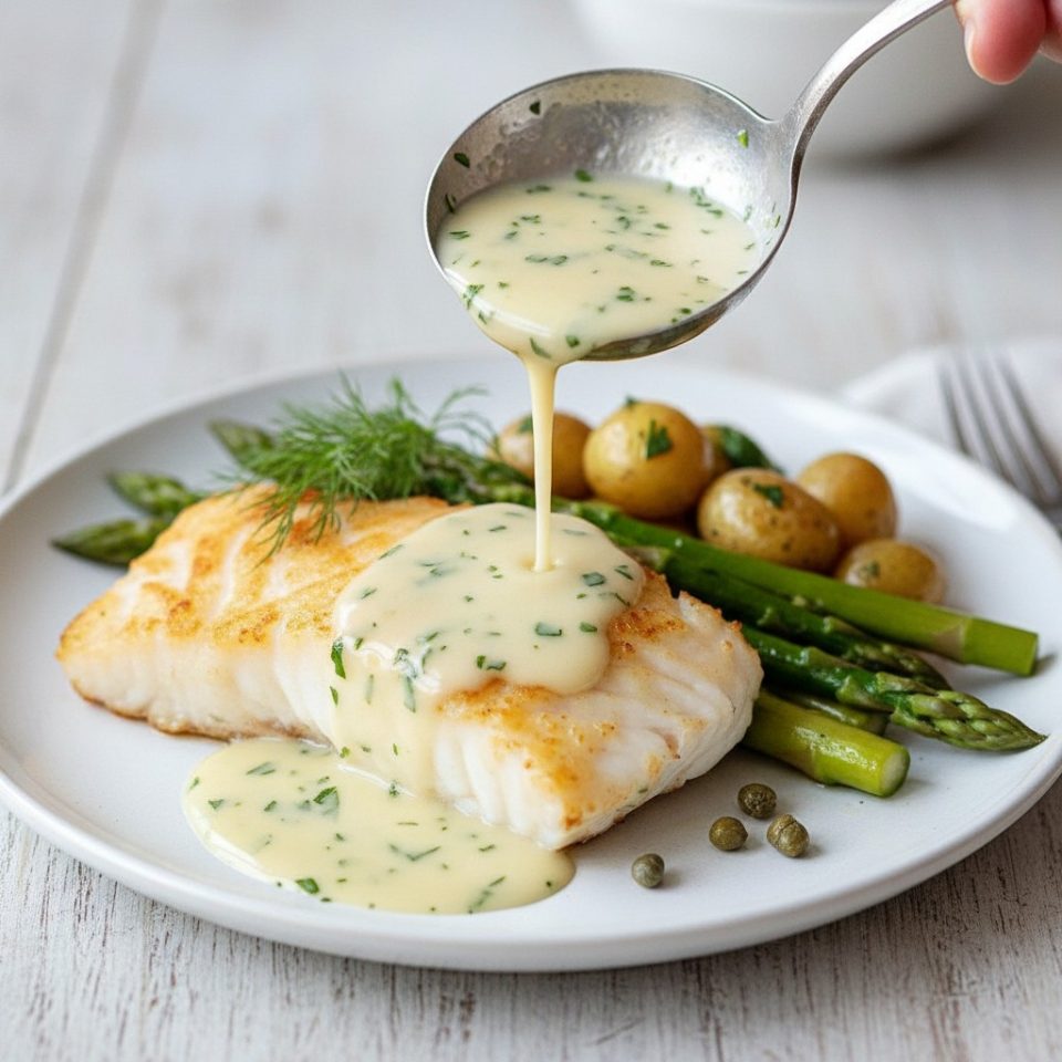 Healthy Halibut With Beurre Blanc - Easy and Healthy Recipes