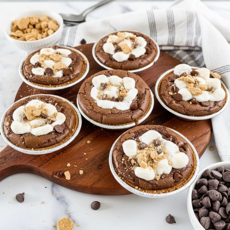 Mini Smores Pies - Easy and Healthy Recipes
