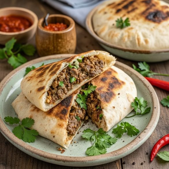 Crispy Lebanese Arayes - Easy and Healthy Recipes